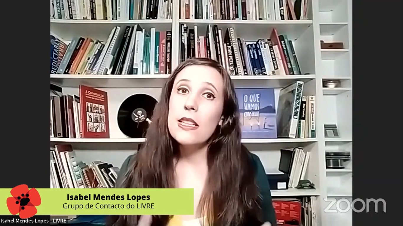 Intervenção de Isabel Mendes Lopes no Comício da Campanha de Ana Gomes ...